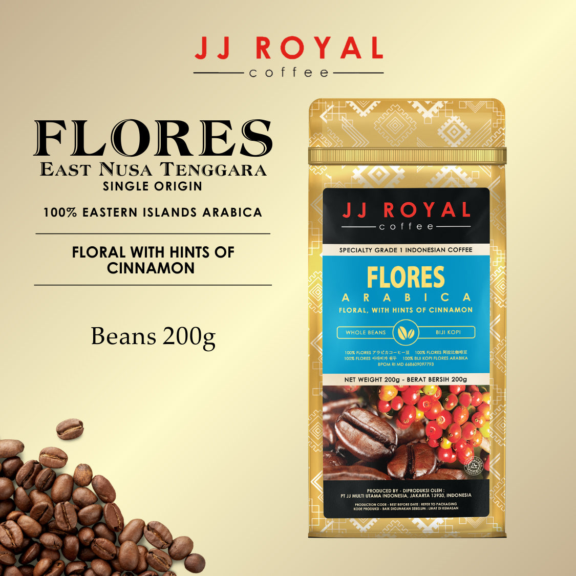 Flores Arabica Specialty Grade Single Origin | JJ Royal Coffee