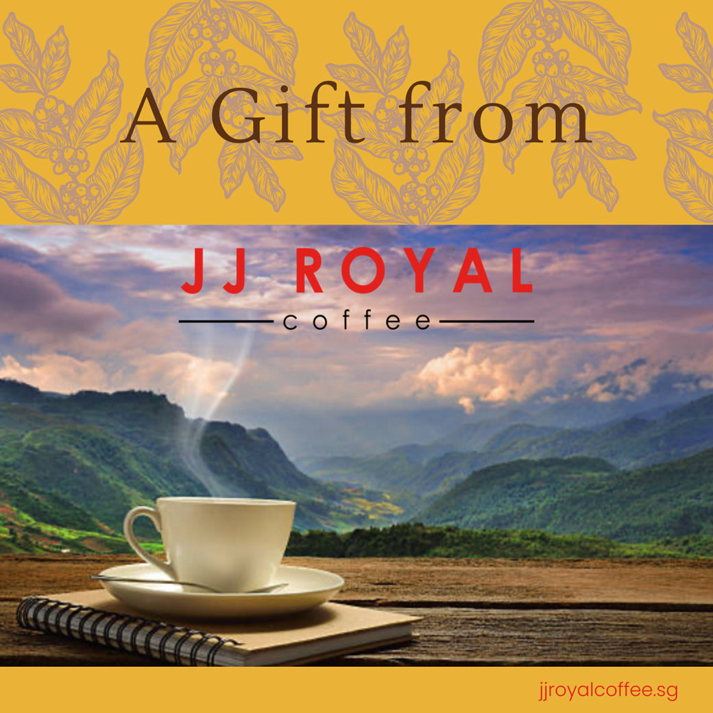 JJ Royal Coffee Gift Card | JJ Royal Coffee Premium Roasted Coffees